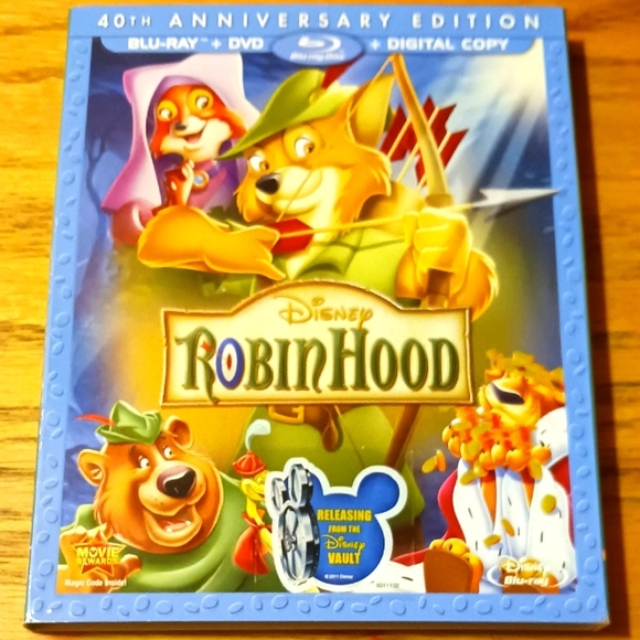 Disney | Media | Walt Disneys Robin Hood 4th Anniversary Edition On ...